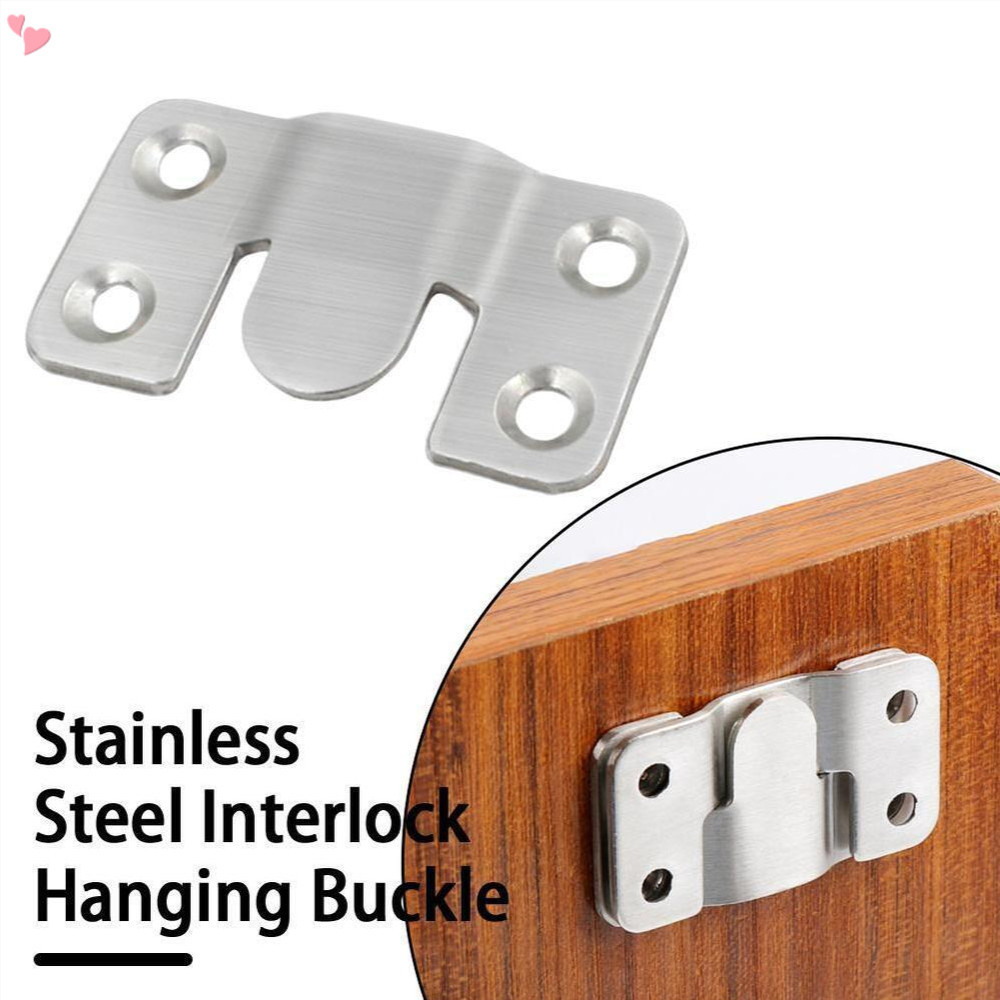 Flush Mount Bracket,Interlocking Furniture Connector,Stainless Steel ...