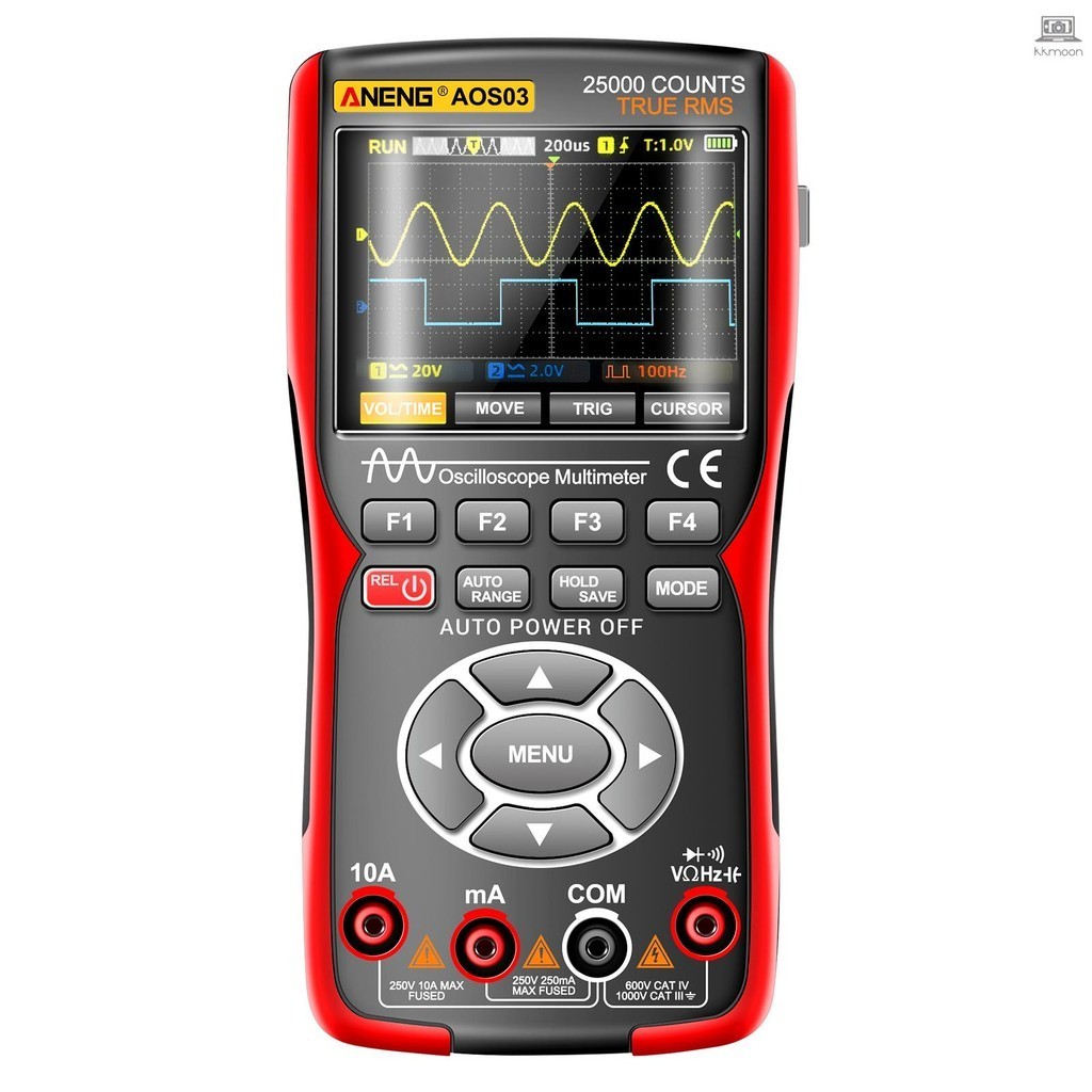 3-in-1 Handheld Oscilloscope Multimeter Signal Generator Dual Channel ...