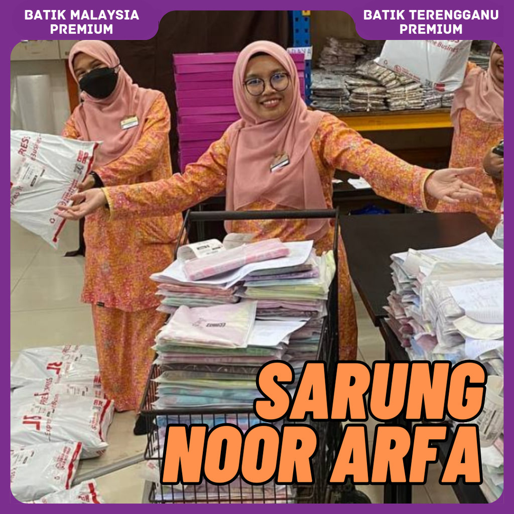 Noor Arfa Batik Sarung Pavilion Terengganu Batik Malaysia 2 meter ...