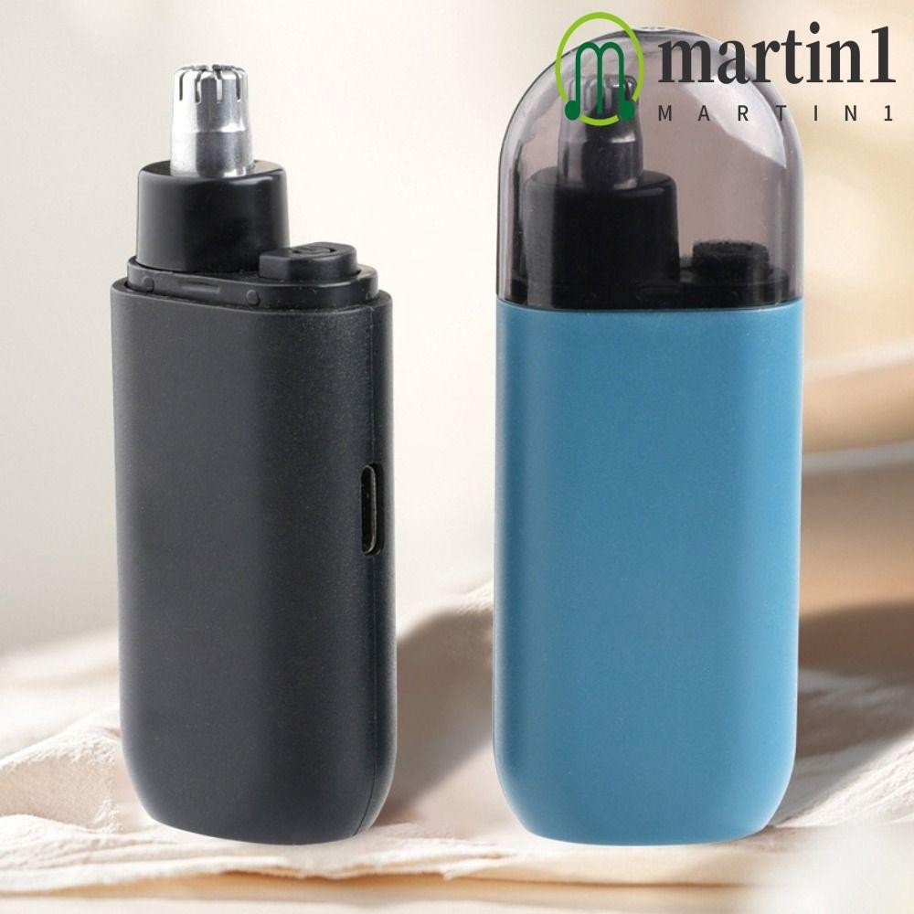 MARTIN1 Electric Nose Hair Trimmer, Portable Painless Portable Nose Hair Trimmer, Safety Pruning ...