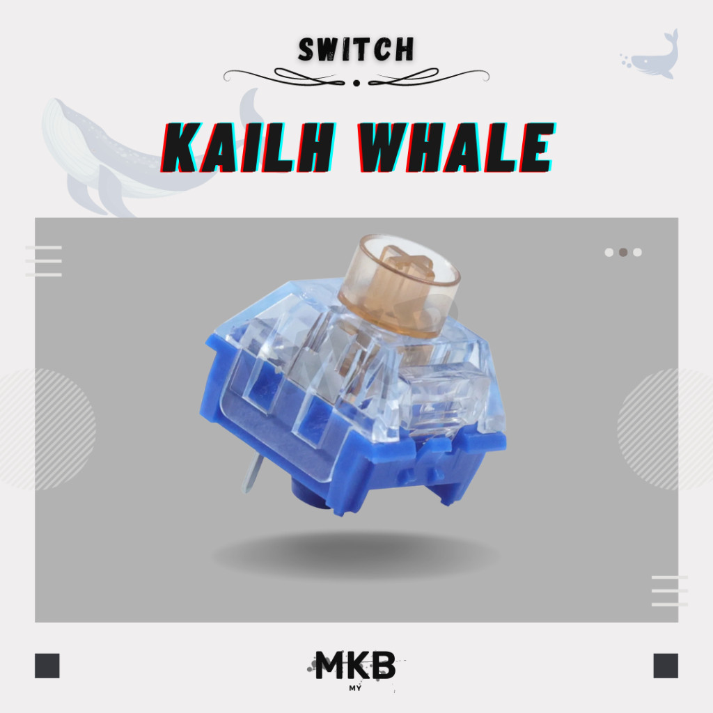 [READY STOCK] Kailh Whale Silent Tactile Switches Switch for Mechanical ...