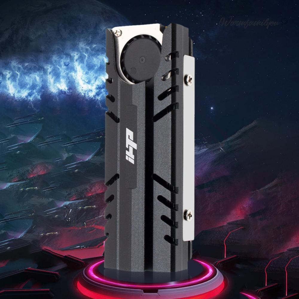 # M.2 NVMe Hard Disk Cooler Aluminum SSD Thermal Pad 6000RPM 2280 ...