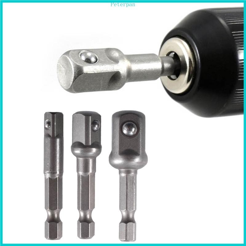 RPAN Impact Grade Socket Adapter 3 Pieces 1 4 3 8 1 2 Drive Socket to ...