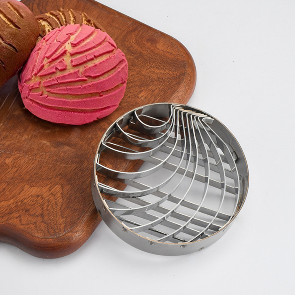 canaan| Stainless Steel Bread Cutter Shell-shaped Bread Maker Mexican ...