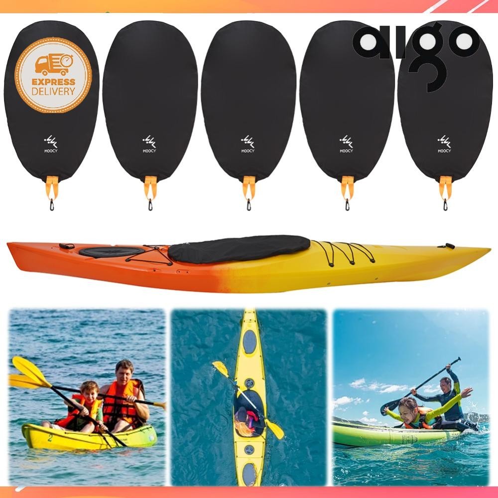 AIGONI™ Kayak Cockpit Cover 420D Oxford Cloth Deck Boat Cover for ...