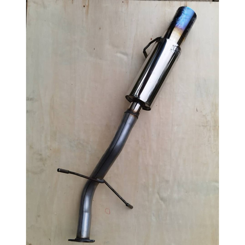 Proton Wira X HKS Jasma 4" bass muffler stainless steel plug and play ...