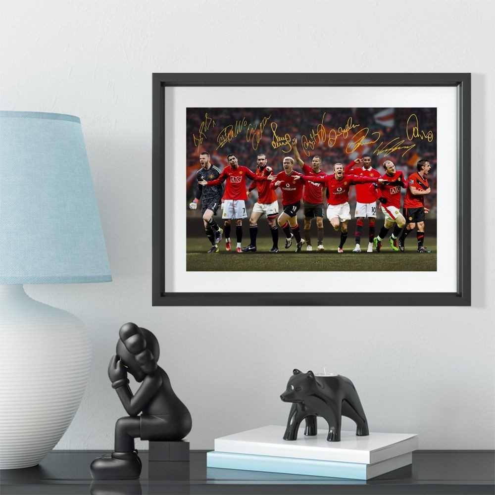 Red Devils Football Team Club Manchester United Legend Photo Frame ...