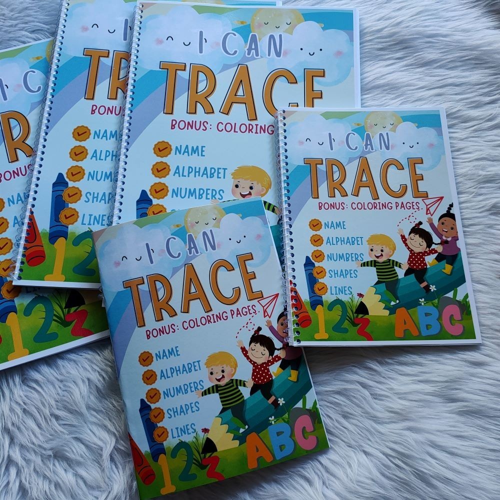 Personalized Tracing Booklet Name, Alphabet, Numbers, Shapes, and Lines ...