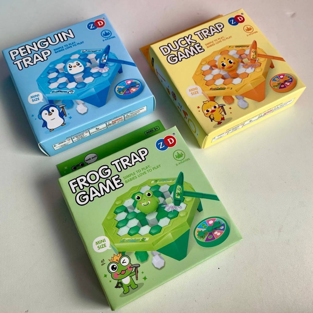 PORTABLE MINI ICE BREAKING TRAP toy board game fun cfc | Shopee Malaysia