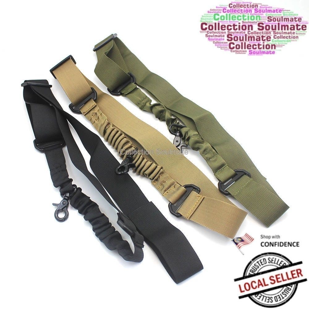 Adjustable Single Double Point Sling Belt Hiking camping | Shopee Malaysia