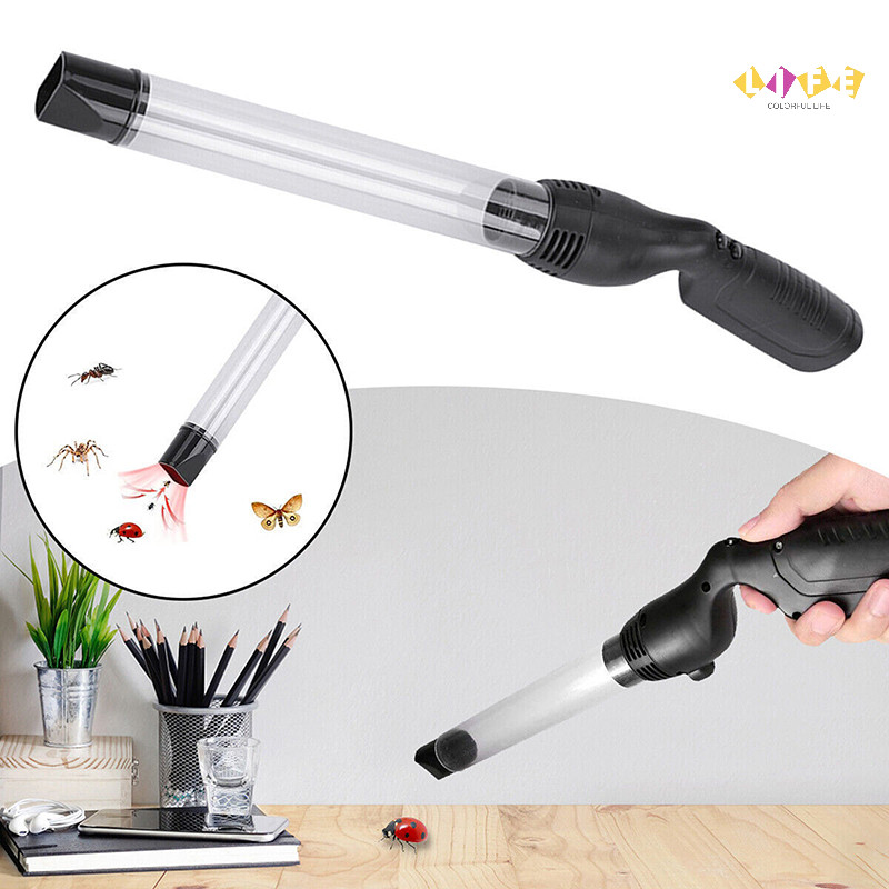 colorfullife Portable Insect Catcher Suction Trap Tube Handheld Bugs ...