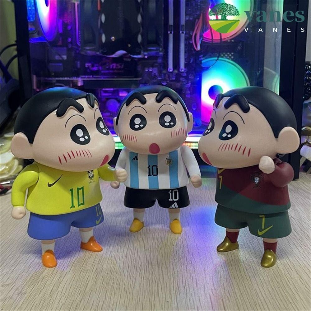 VANES Crayon Shin-chan Figure, Soccer Stars Shin Chan Shinnosuke Nohara ...