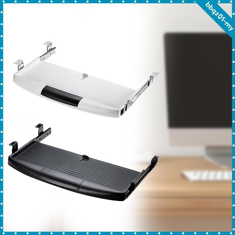 [BbqzefMY] Keyboard Tray Under Desk Slide Out Keyboard Holder for ...