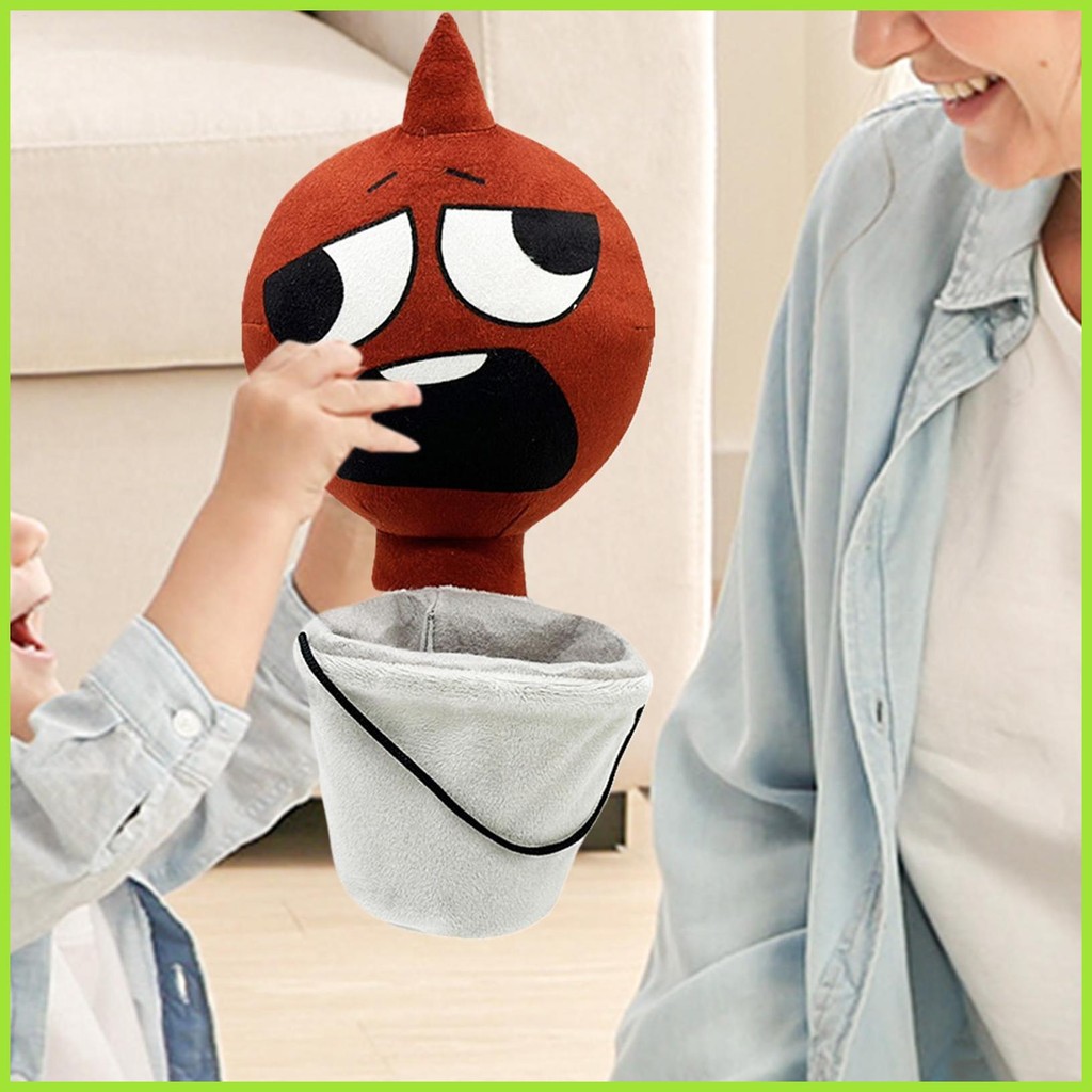 For Sprunki Pinki Cartoon Plush Toys Soft Cute Anime Merch Game ...