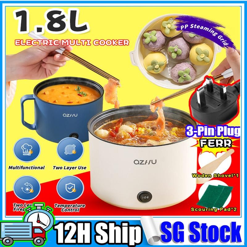 Periuk Mini Elektrik Pengukus Tidak Melekat Periuk Nasi Pelbagai Fungsi ...