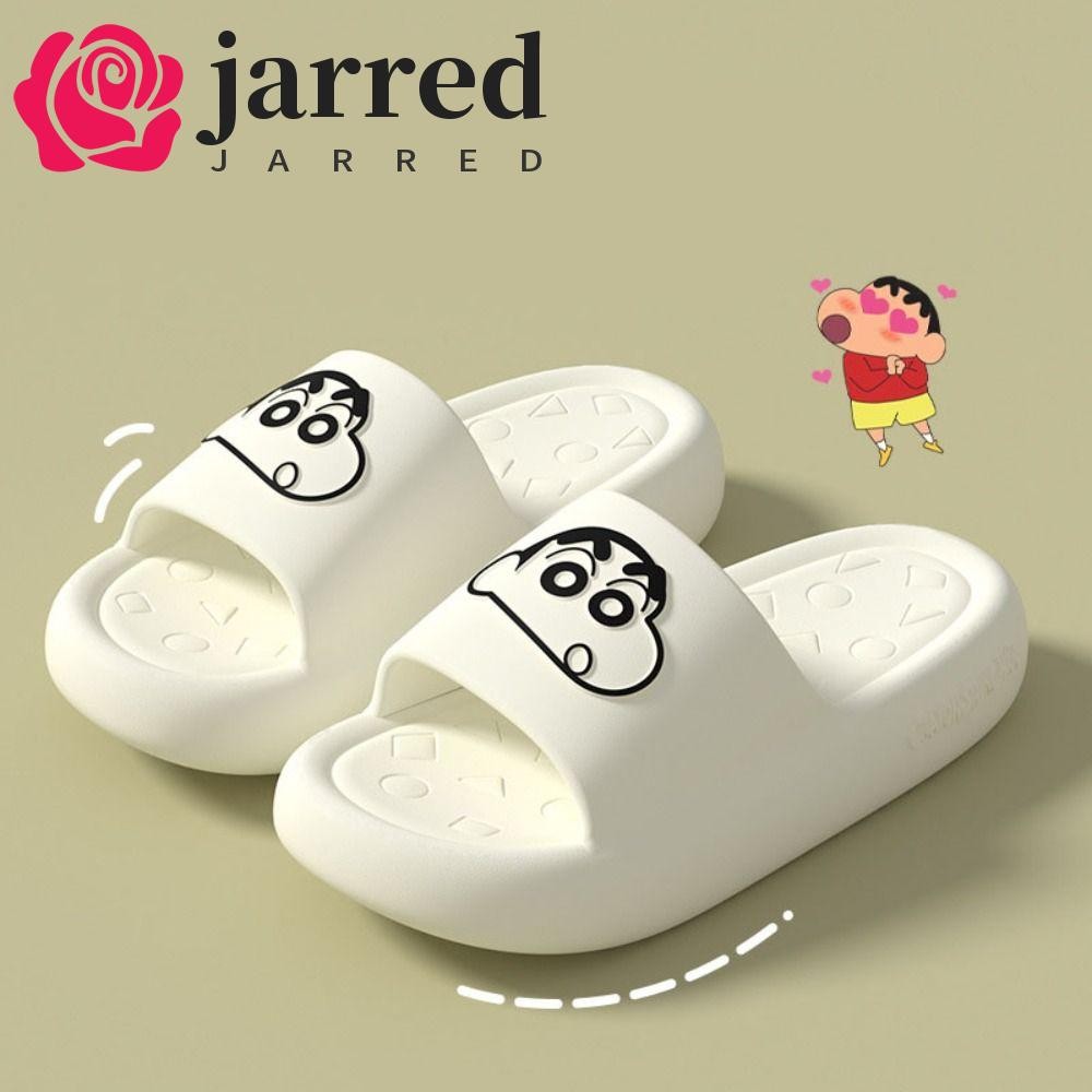 JARRED Thick Soled Slippers, Cartoon Platform Crayon Shin-chan Slippers ...