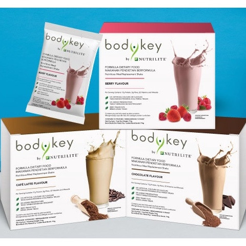 AMWAY BodyKey by NUTRILITE Meal Replacement Shake 14 packs | Shopee ...