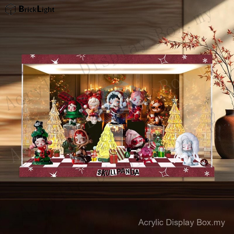 ️Acrylic display box Suitable for Popmart SKULLPANDA Wish Time Is ...
