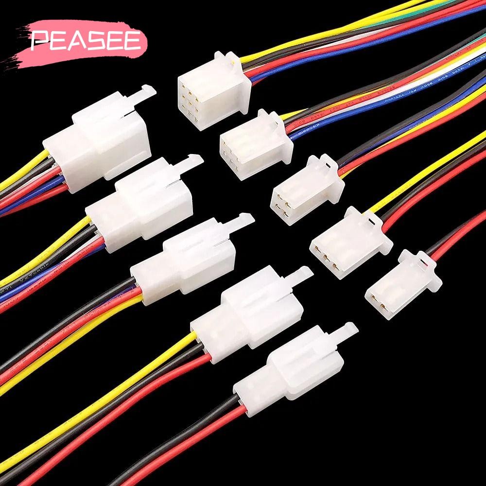 [PEASEE] Male Female Socket, Male Female Cable Terminal Durable ...