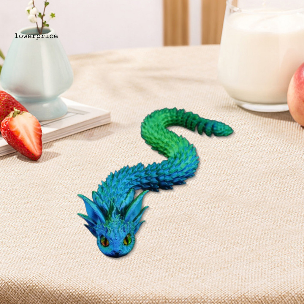{lowerprice} Dragon Snake Ornament 3d Printed Dragon Snake Articulated ...