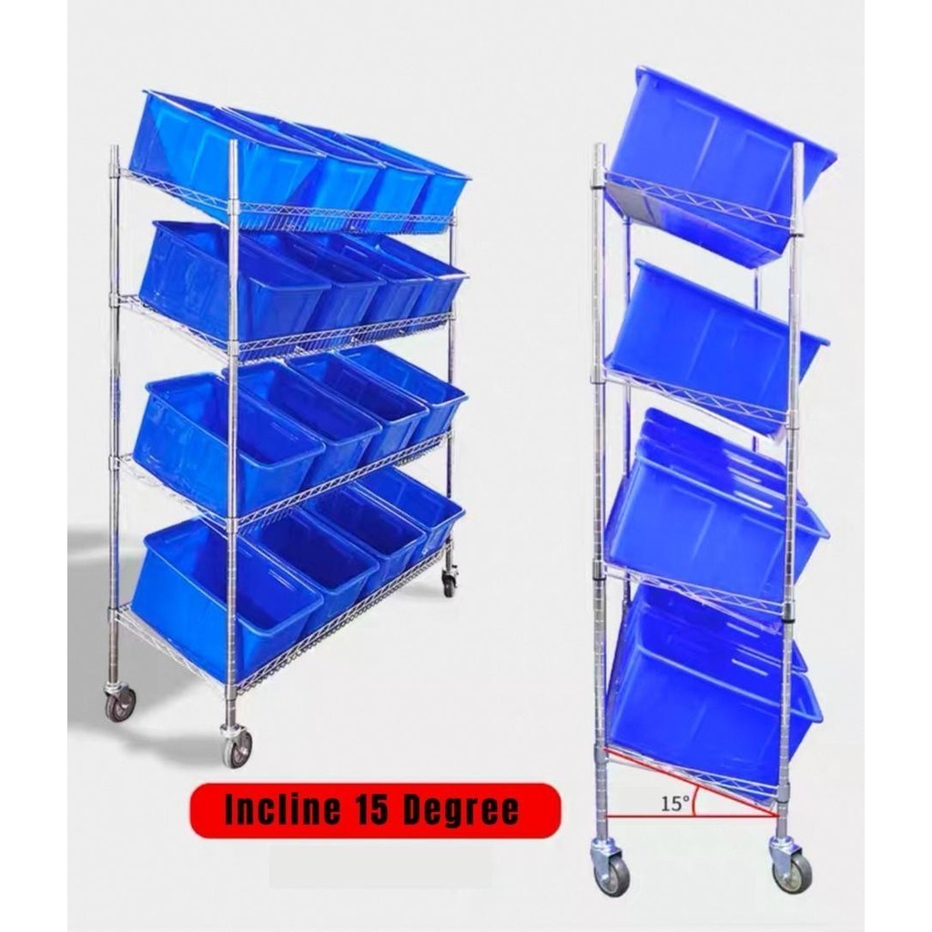 Shopping Mobile Sorting Truck Picking Goods Cart with Wheel Warehouse ...