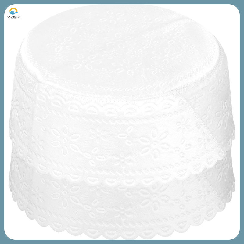 Eid Mubarak Embroidered Hat Men Hats for Worship Muslim Man and Women ...