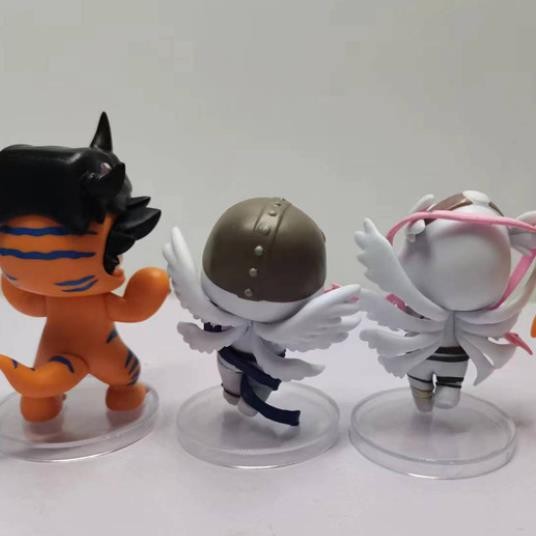 8 Models 8 Models Digimon Figures Yagumon Mechanical Tyrannosaurus ...