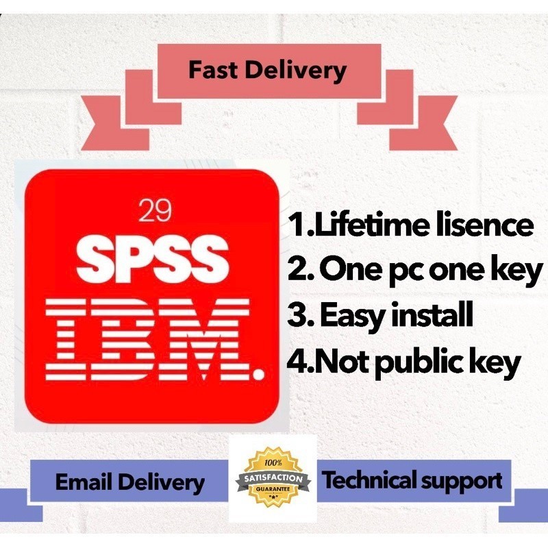 IBM SPSS 29 Genuine Statistics Windows Mac Version Lifetime | Shopee ...