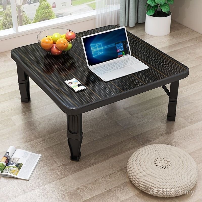 Bay Window Tatami Small Table Simple Square Table Kang Table Household Dormitory Desk Folding ...