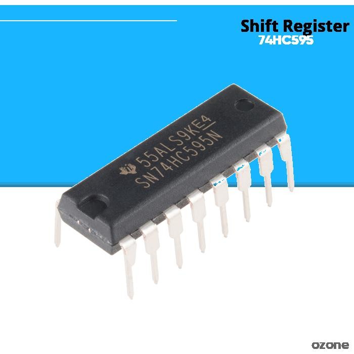 SHIFT REGISTER 74HC595 | Shopee Malaysia