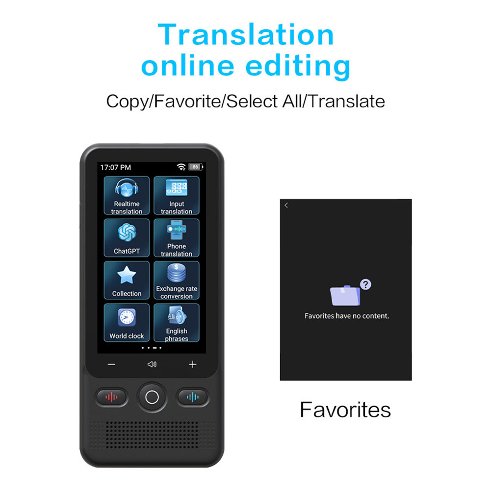 138 Languages Offline Voice Translator WIFI Real Time Translation ...