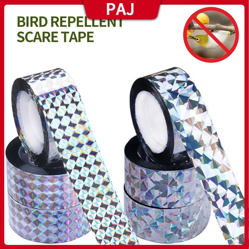 Anti Bird Tape Flash Reflective Bird Scare Ribbon Pigeon Repeller Tape ...
