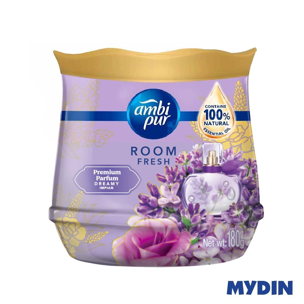 Ambi Pur Room Gel Air Freshener Premium Parfum Dreamy (180g) | Shopee Malaysia