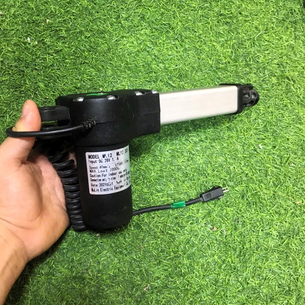 Electric cylinder Motor, stroke 115mm, force 1000N, Linear alternator ...