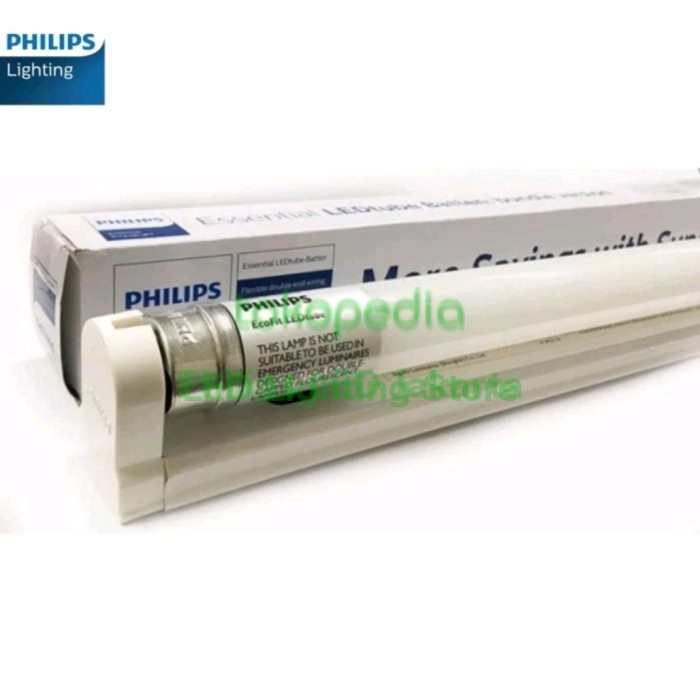 Philips TL LED Lamp 8W 8 Watt 60cm Ecofit SET BN015C (Lamp + Hood ...