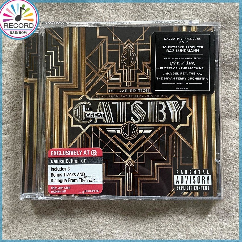 Original The Great Gatsby Movie Soundtrack Original Deluxe Edition 21 ...