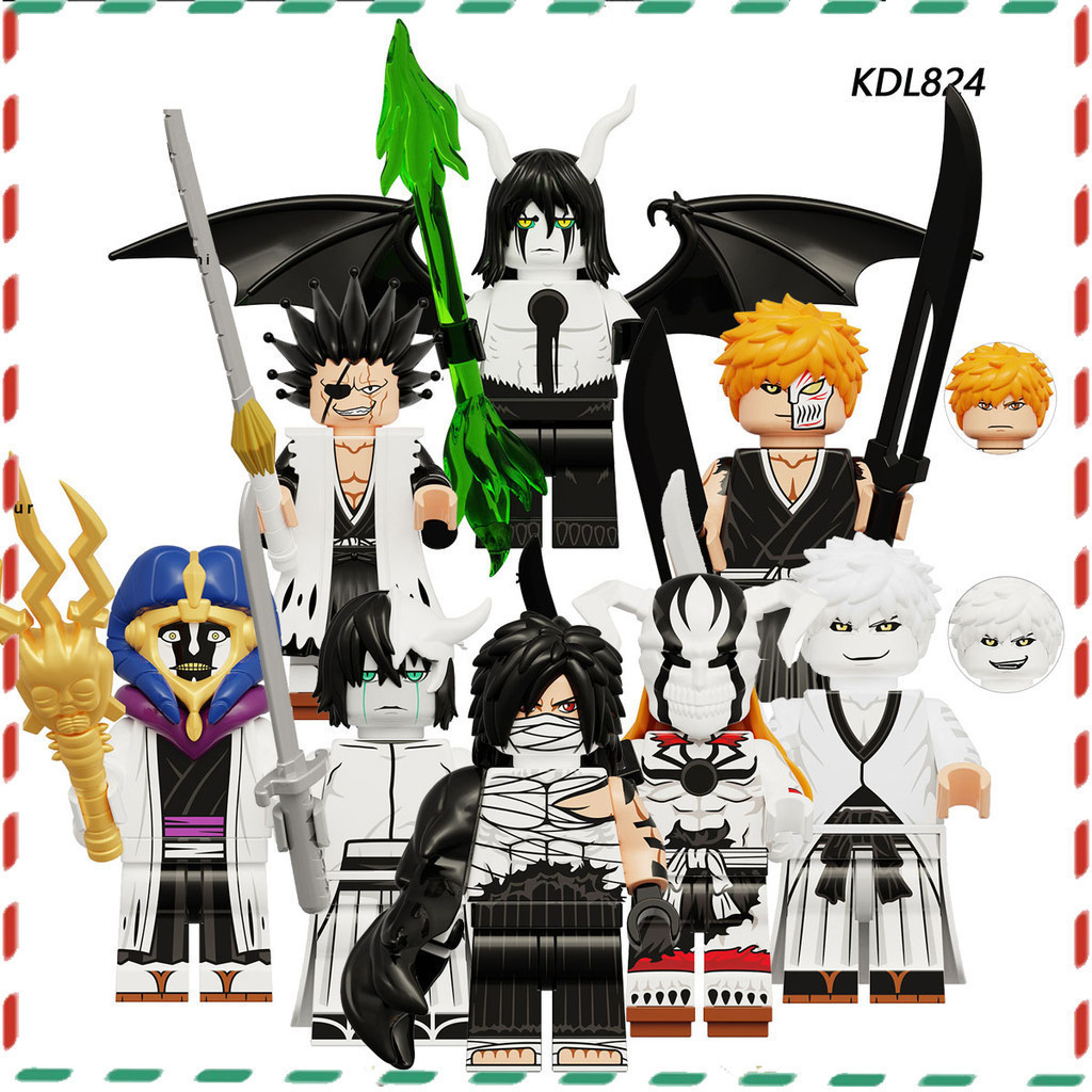Children's gifts Anime bleach series building block minifigure children ...
