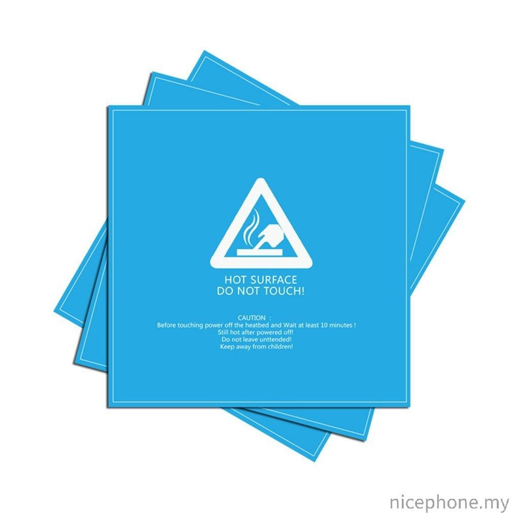 3D printer platform sticker 214x214 substrate textured paper | Shopee ...