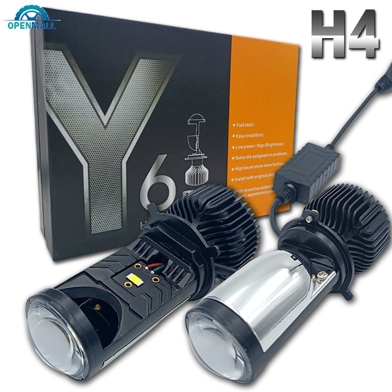 OM 24000LM Bus 90w/H4 Led Mini Projector Car Lens Hi/Lo Headlight ...