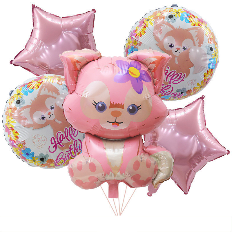 Star Delu Lingna Belle Style Aluminum Film Balloon 5-piece Set for ...
