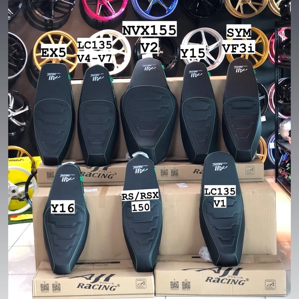AJI RACING SEAT LCV8 EX5 LC135 2-V7 NVX 155V2 Y15 SYM VF3i LC135 V1 RS ...