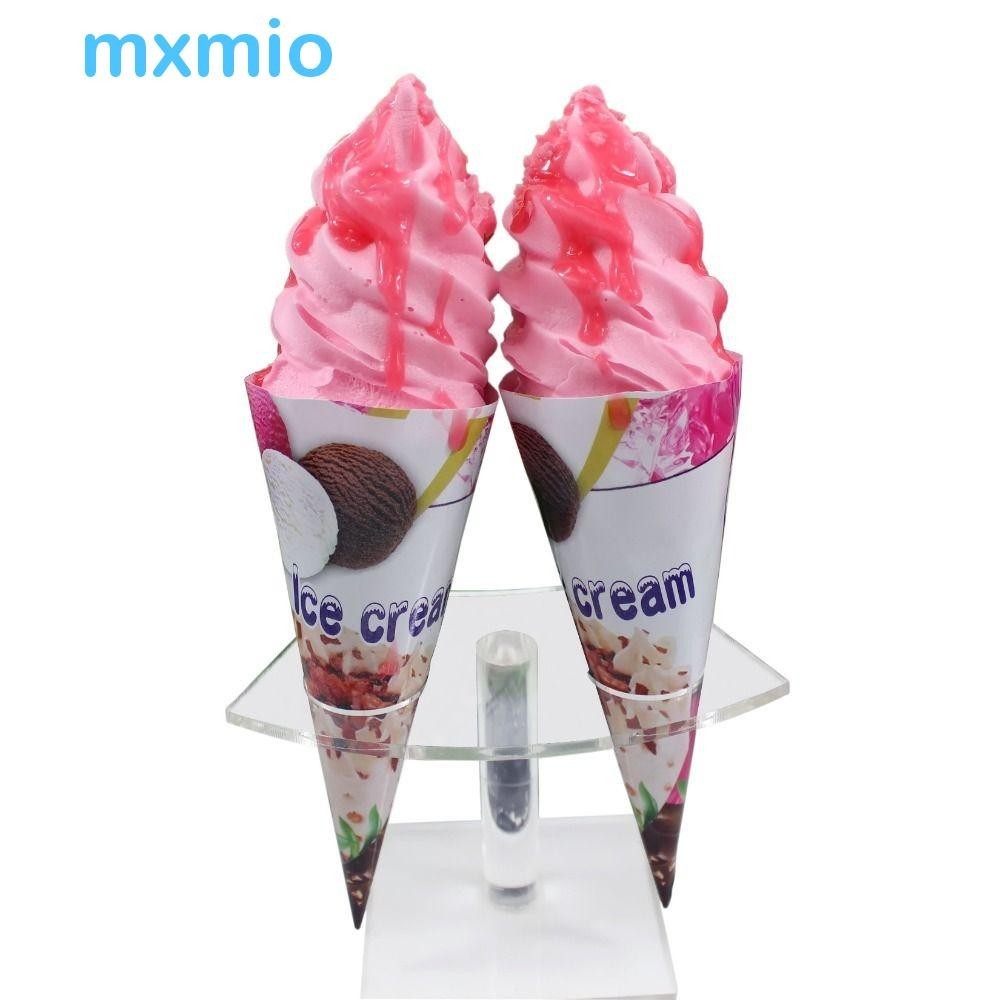 MXMIO Simulation Ice Cream, Handmade PU Ice Cream Model, Easy Use Fake ...