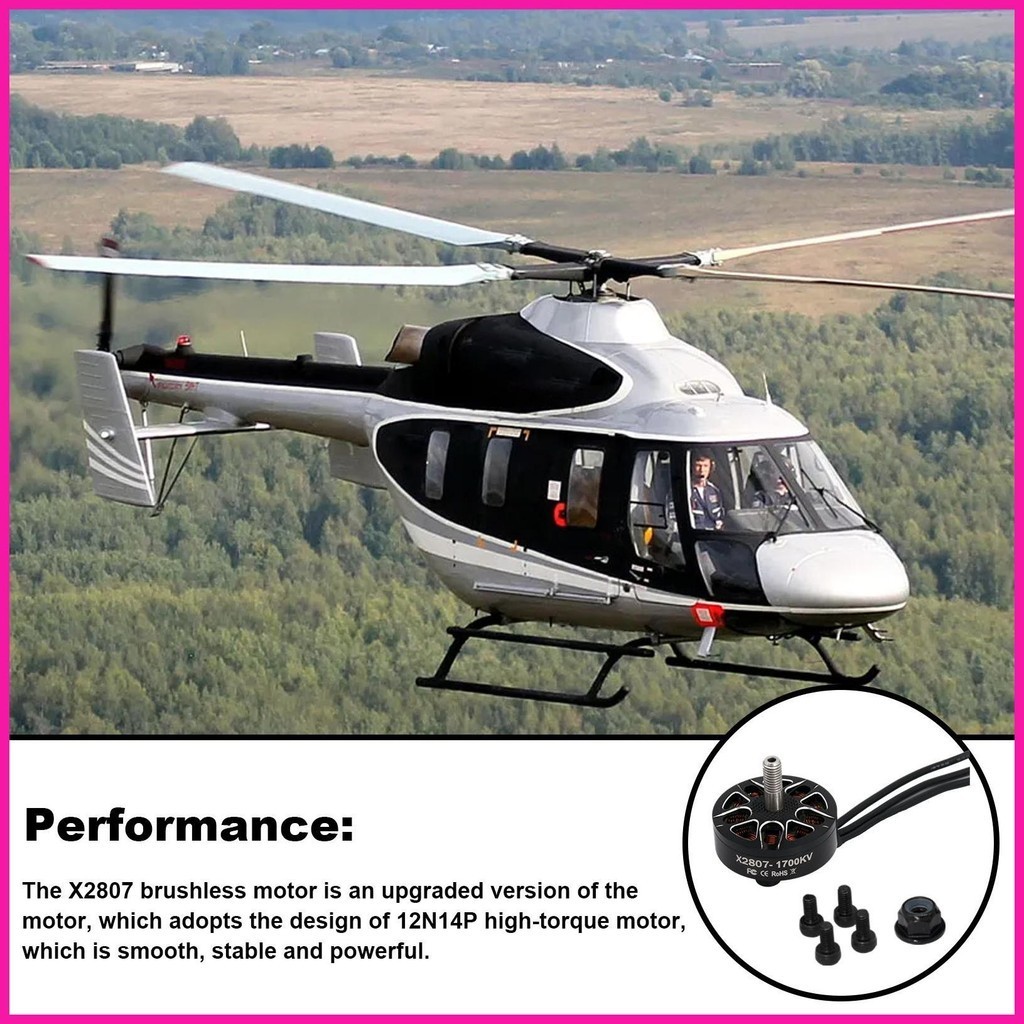 RC Drone Brushless Motor Outrunner Motor RC Plane Motor Efficient Mini ...