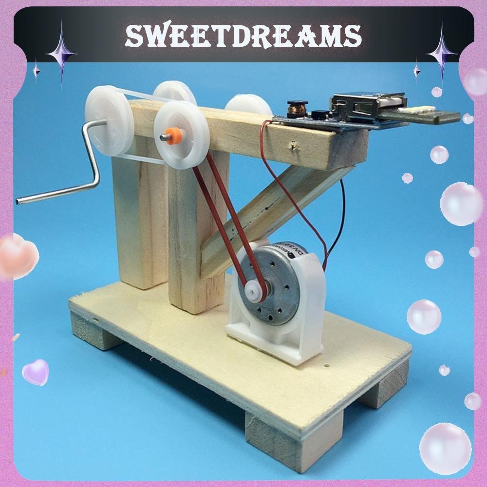 DIY Dynamo Generator Model Wood Invention Science Experiment Kits ...