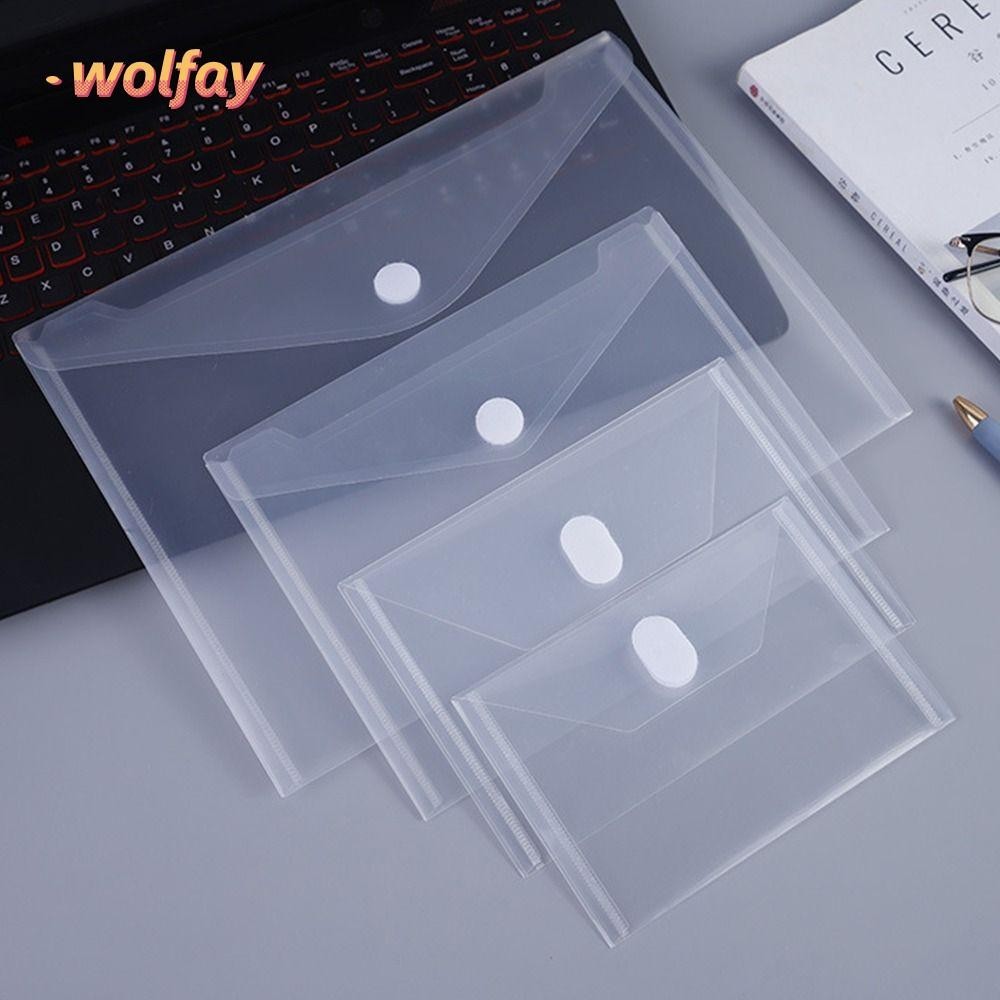 WOLFAY File Bag, Waterproof Plastic File Folder, High Quality A4/A5/A7 ...