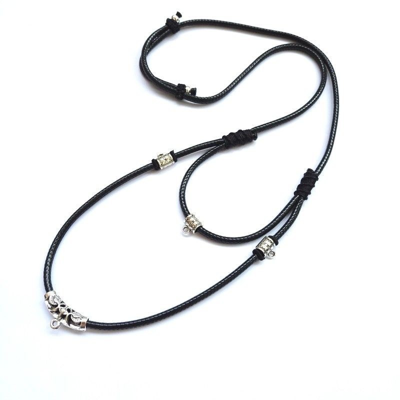 T Thailand Amulet Chain Thangka Pendant Rope Lanyard Necklace Double ...