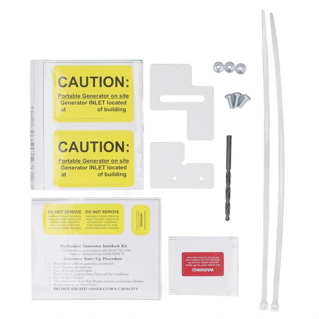 Xguli Generator Interlock Plate Erosion Resistant Kit 1 1/4 Inch ...