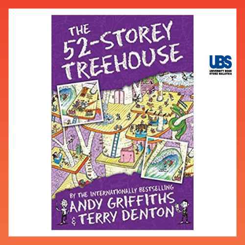 The 52-Storey Treehouse (Andy Griffiths) | Shopee Malaysia