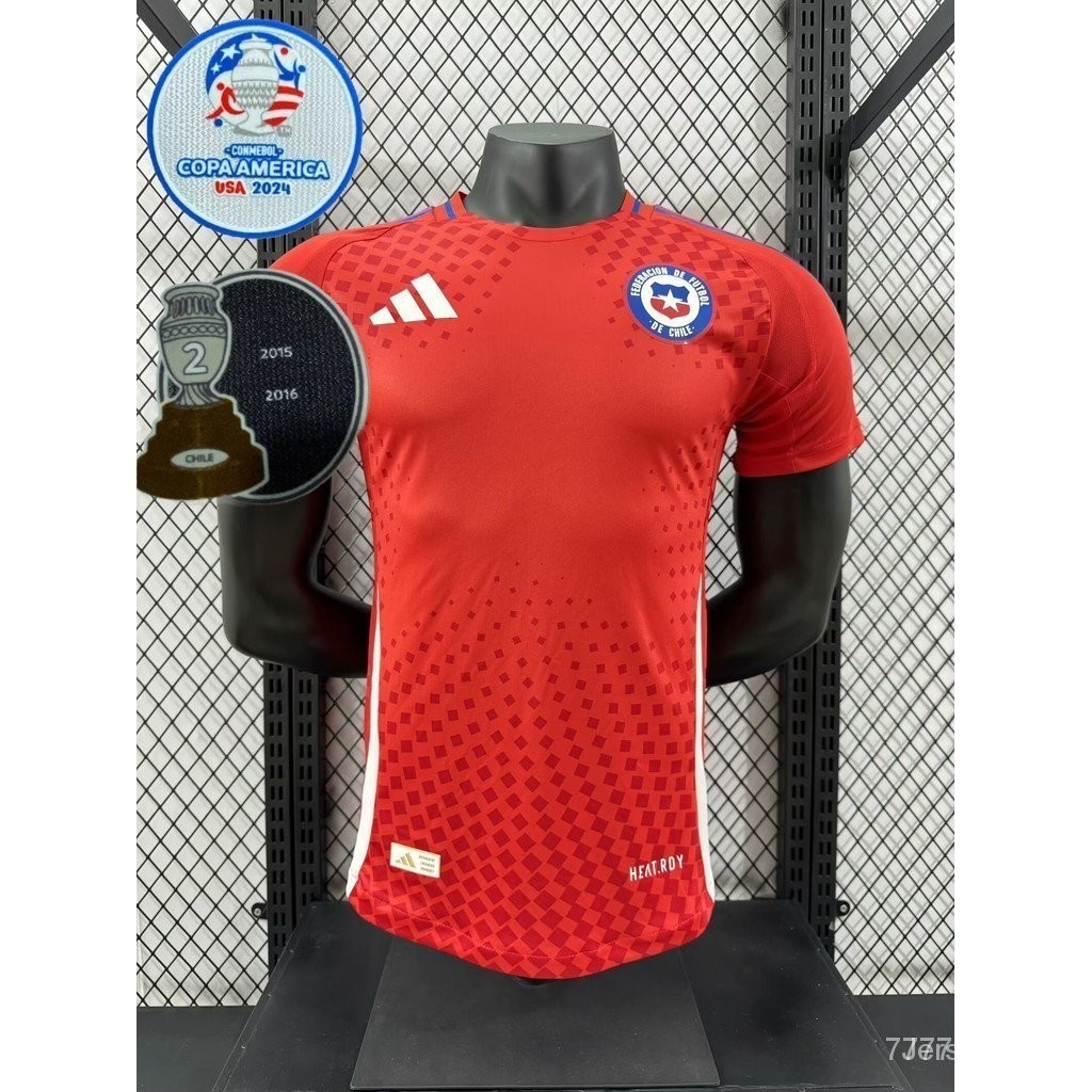 2024/25 Chile national team 6O1W home player edition jersey QCLZ ...