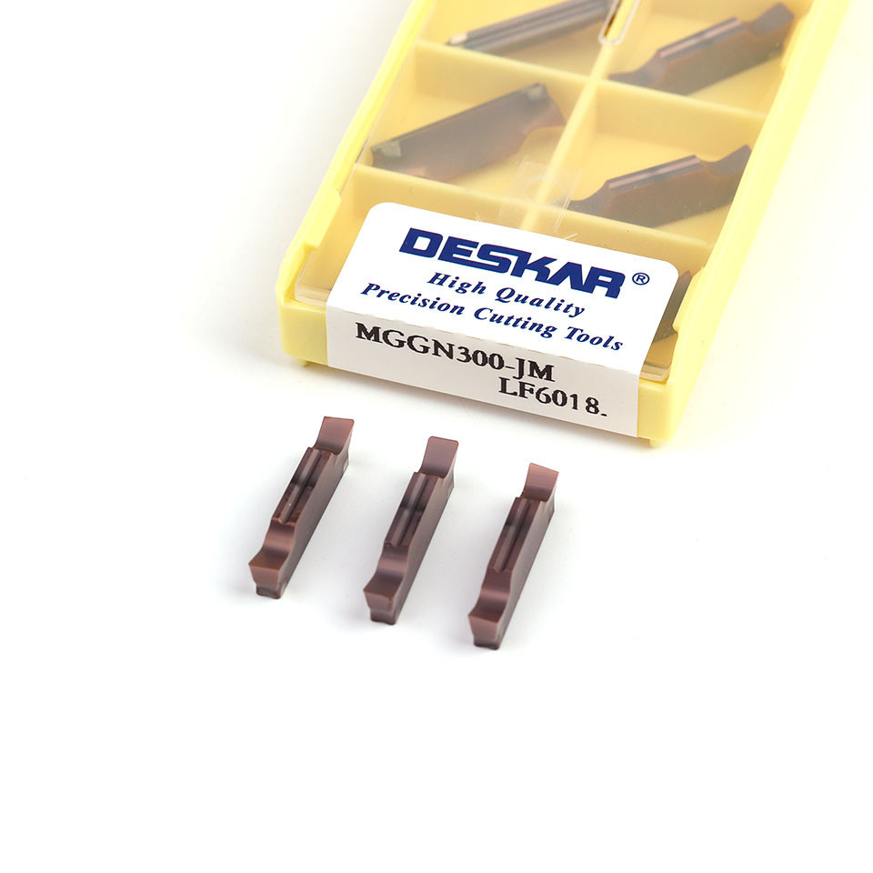 DESKAR 100%MGGN150 MGGN200 MGGN250 MGGN300 MGGN400 MGGN500 R L JM LF6018 Carbide Insert Grooving ...